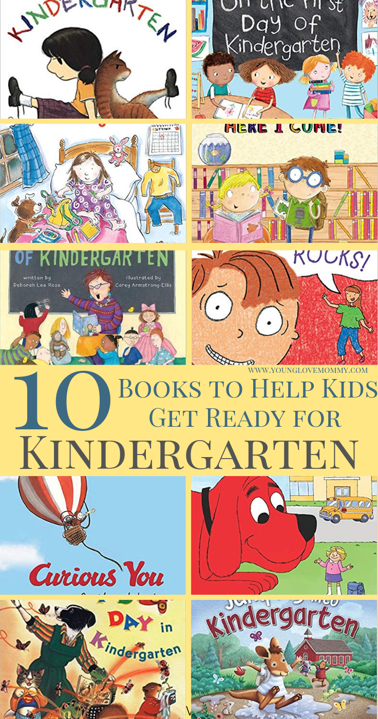 10 Books to get Kids Ready for Kindergarten | Young Love Mommy