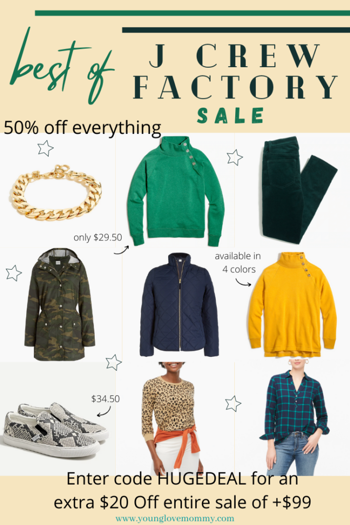 J Crew Factory 2 Day Sale Picks
